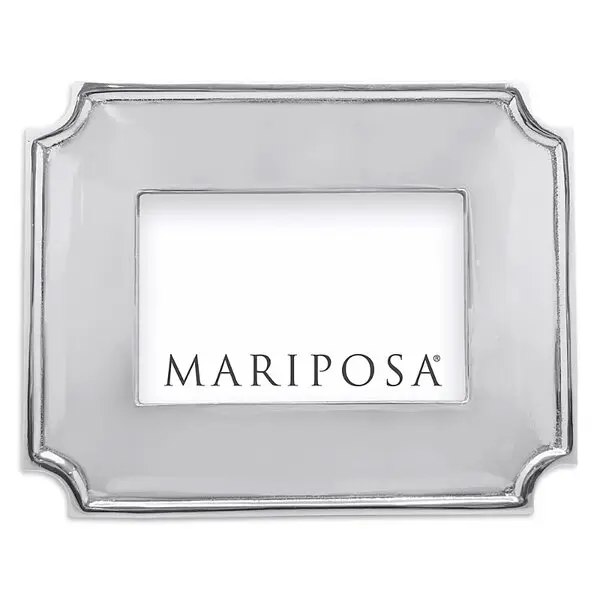 MARIPOSA Linzee 4 X 6 Frame - Silver