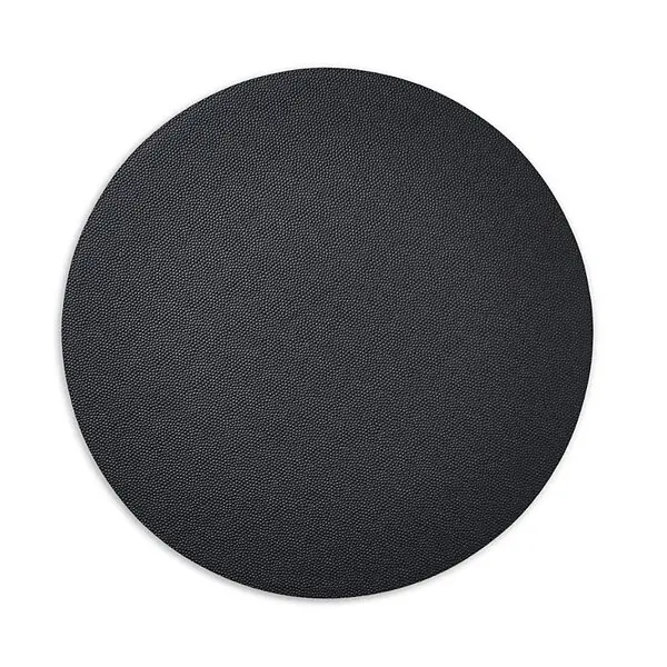 KIM SEYBERT Faux-shagreen Placemats, Set Of 4 - Black