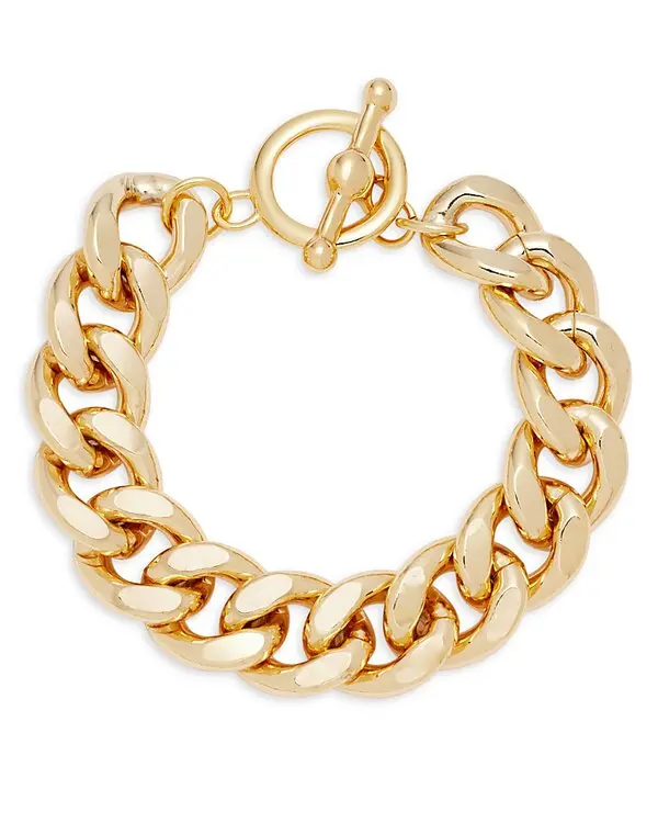 KENNETH JAY LANE Chunky Link Bracelet - Gold