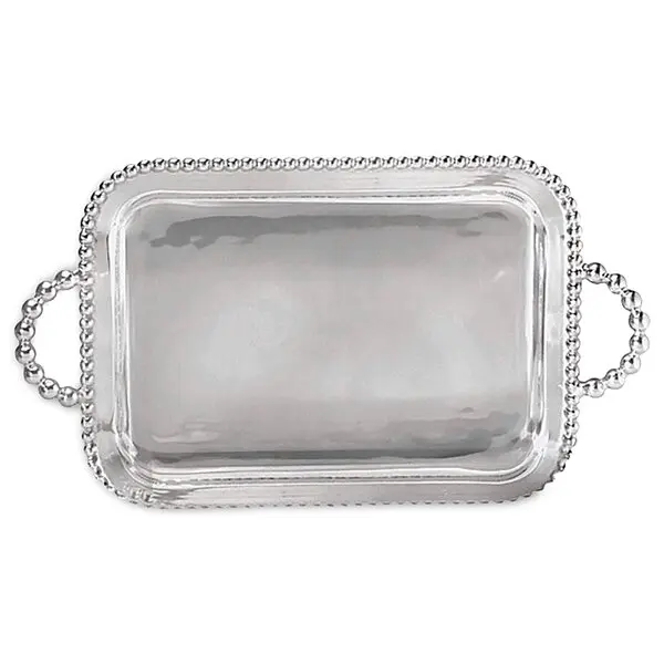 MARIPOSA Pearled Service Tray - No Color