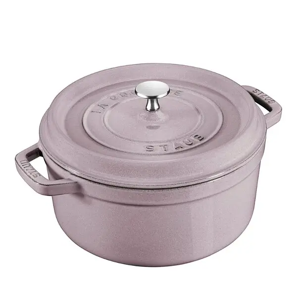 STAUB Round Cocotte, 4 Quart - Lilac