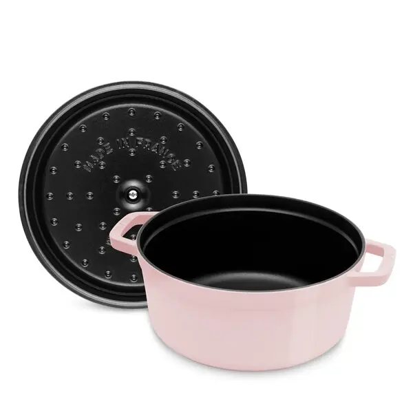STAUB Round Cocotte, 4 Quart - Peony