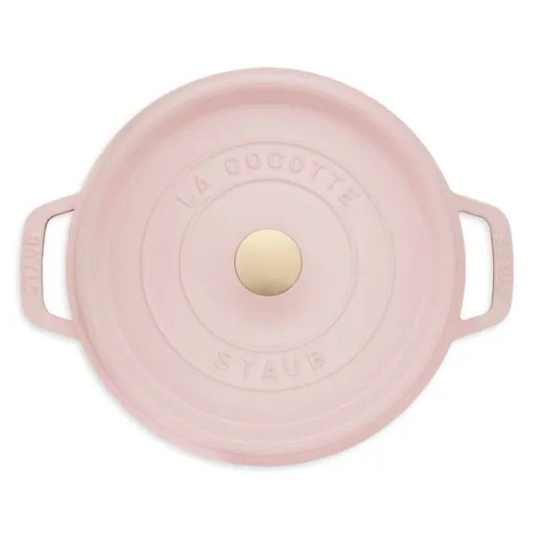 STAUB Round Cocotte, 4 Quart - Peony