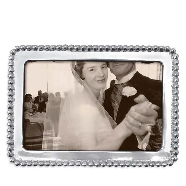 MARIPOSA Beaded Picture Frame, 4 X 6 - Metal