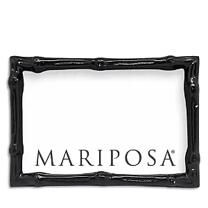 MARIPOSA Bamboo-look 4 X 6 Frame - Black