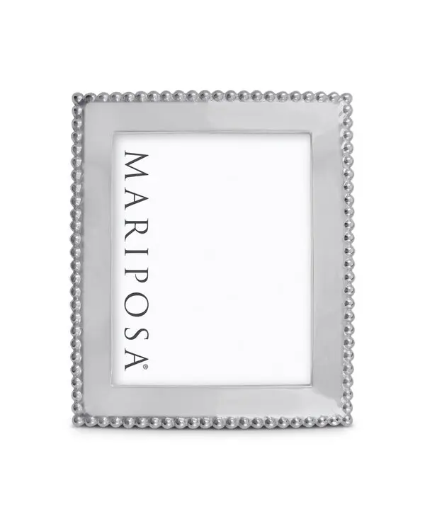 MARIPOSA Pearled Frame, 8 X 10