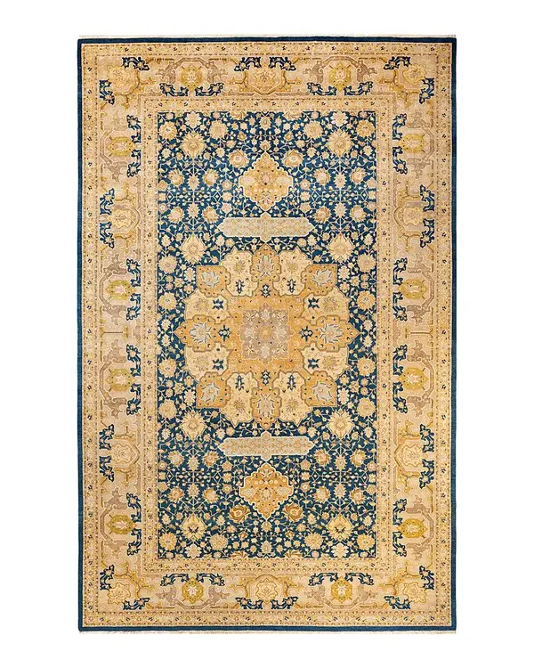 Bloomingdale'S Mogul M1346 Area Rug, 9'3 X 15 - Blue