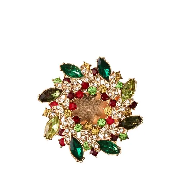 KIM SEYBERT Wreath Napkin Ring, Set Of 4