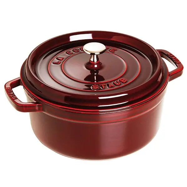 STAUB Round Cocotte, 2.75 Quart - Grenadine