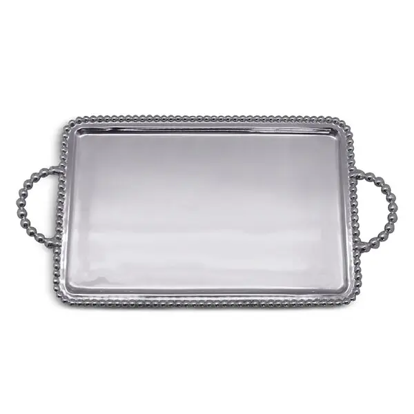 MARIPOSA Beaded Medium Serving Tray