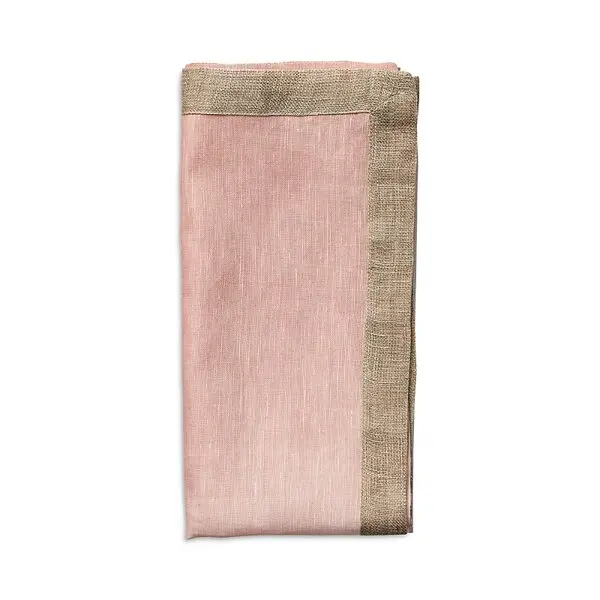 KIM SEYBERT Dip Dye Napkin - Blush/gold