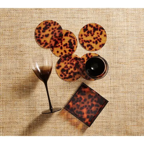 KIM SEYBERT Tortoise Coaster Set