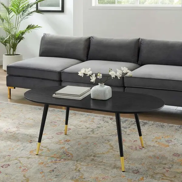 MODWAY Vigor 47 Oval Coffee Table