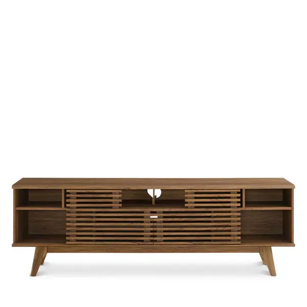 MODWAY Render 71 Media Console Tv Stand - Walnut