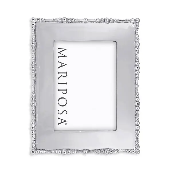 MARIPOSA Pearl Drop Engravable Frame, 5 X 7
