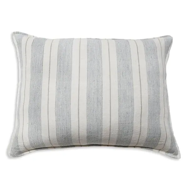 POM POM AT HOME Laguna Big Striped Decorative Pillow, 28 X 36 - Ocean/natural