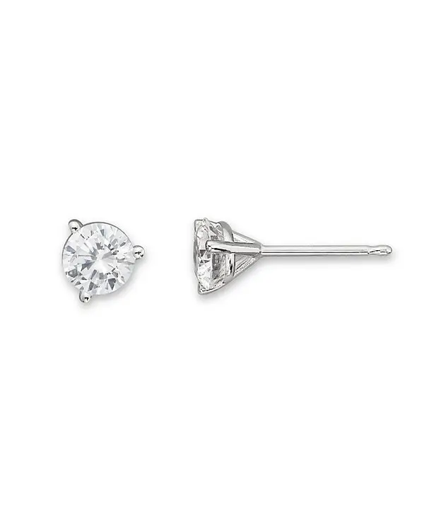 Bloomingdale'S Certified Diamond Stud Earrings - White