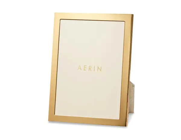 Aerin Martin Frame, 5 X 7 - Gold