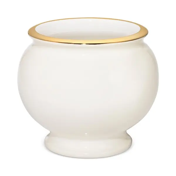 Aerin Siena Cachepot - Cream