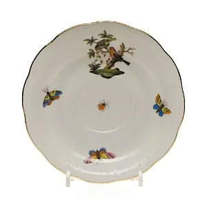 HEREND Rothschild Bird Tea Saucer