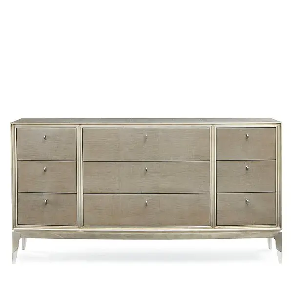 CARACOLE Made To Shine Dresser - Moonlit Sand/soft Silver Leaf Finish