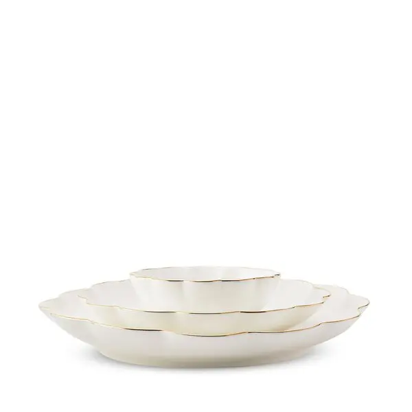 Aerin Scalloped Nesting Serving Dishes, Set Of 3
