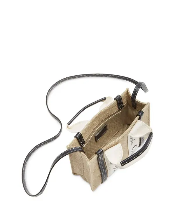 Chloé Woody Mini Canvas Tote