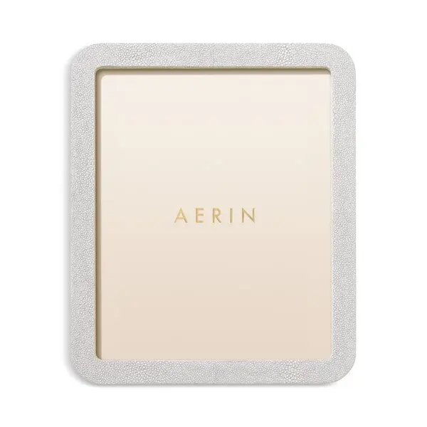 Aerin Modern Shagreen Frame 8 X 10 - Dove