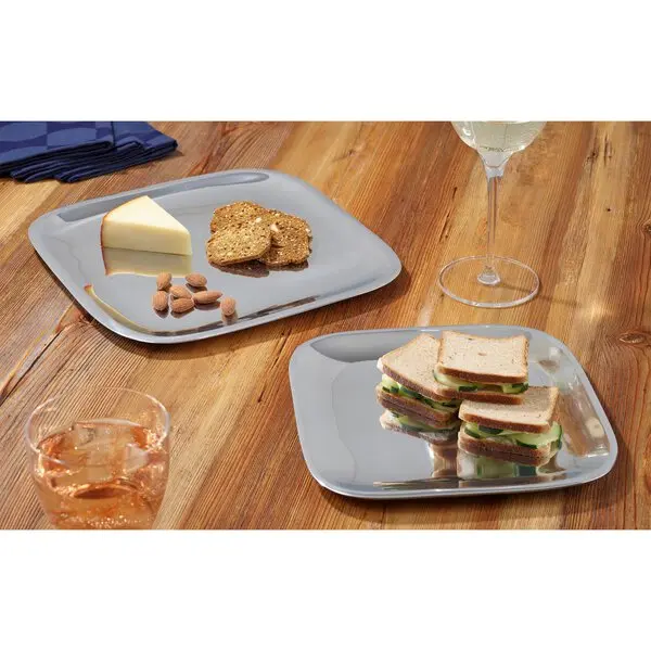 NAMBE 11 Square Serving Platter - No Color