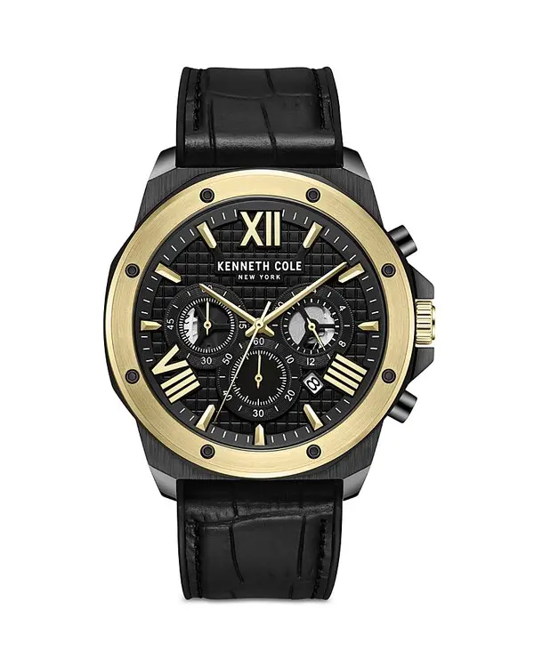 KENNETH COLE Chronograph 45mm - Black