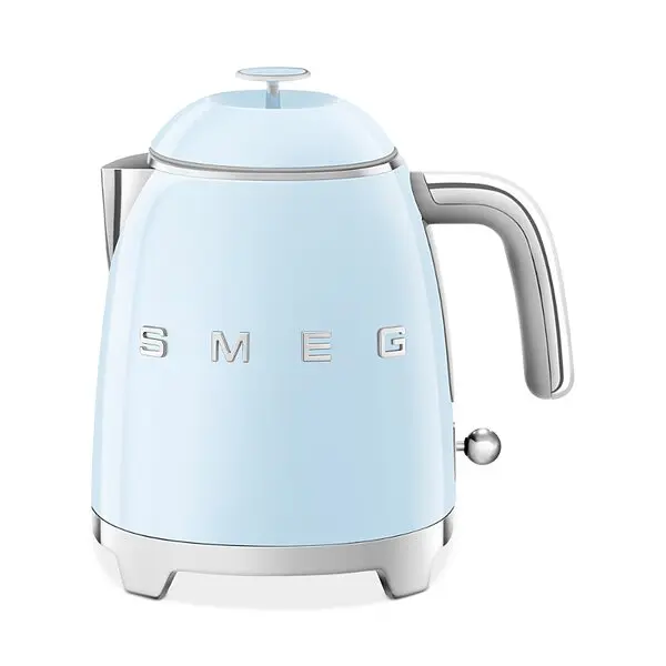 SMEG 50s Retro Electric Mini Kettle - Pastel Blue Klfpbus