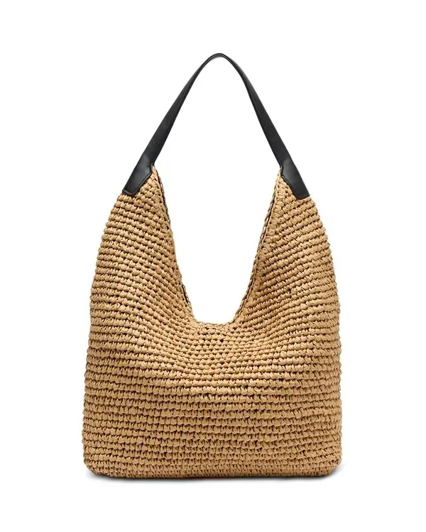 Whistles Triangular Straw Tote - Neutral