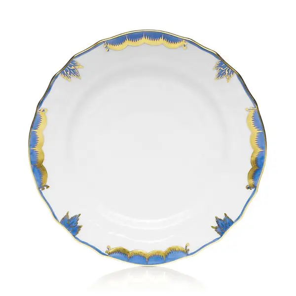 HEREND Princess Victoria Bread & Butter Plate - Blue