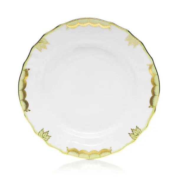 HEREND Princess Victoria Bread & Butter Plate - Green
