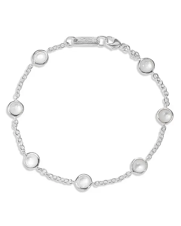 Ippolita Sterling Lollipop Mother-of-pearl Station Bracelet - Silver