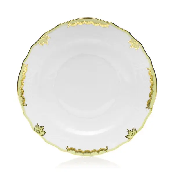 HEREND Princess Victoria Salad Plate - Green