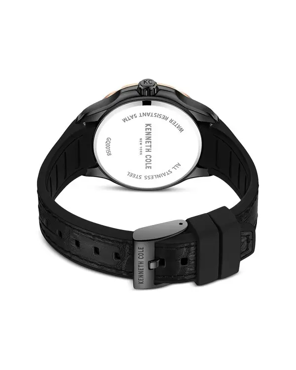 KENNETH COLE Watch, 42mm - Black