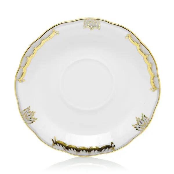 HEREND Princess Victoria Tea Saucer