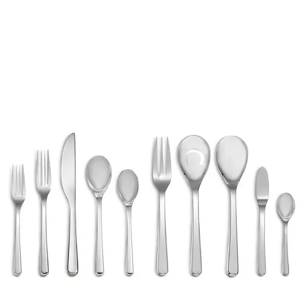 NAMBE Aura 45-piece Flatware Set - Silver