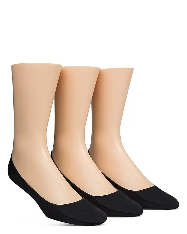 Calvin Klein No Show Liner Socks Pack Of 3 - Black