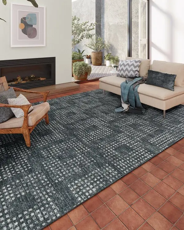 DALYN RUG COMPANY Delano Da1 Area Rug, 2' X 3 - Midnight