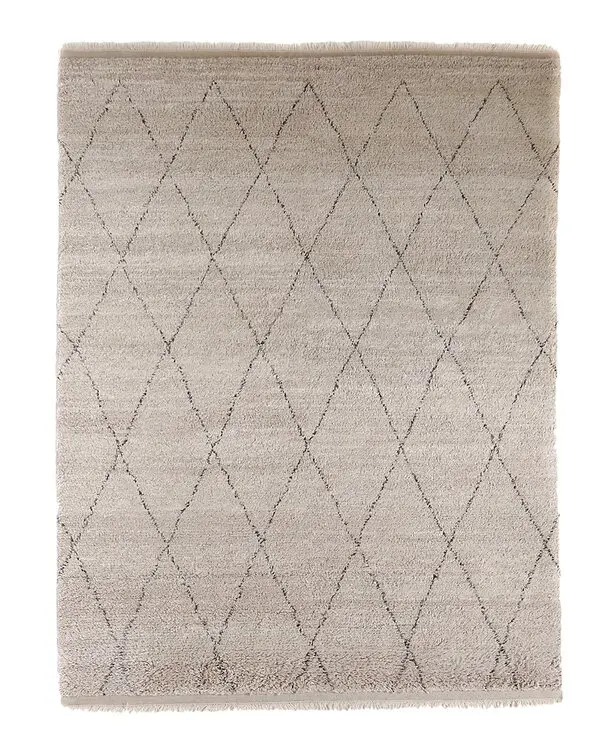 TIMELESS RUG DESIGNS Amira S1121 Area Rug, 5' X 8 - Linen