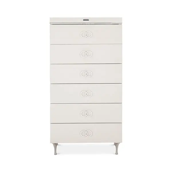 BERNHARDT Silhouette Tall Chest - Eggshell