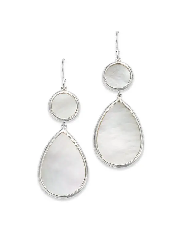 Ippolita Sterling Rock Candy Mother Of Pearl Drop Earrings - Silver