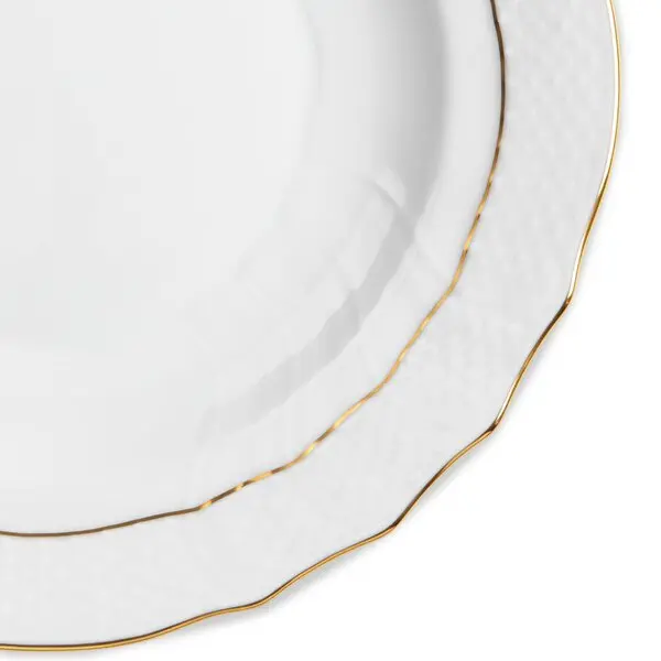 HEREND Golden Edge Salad Plate