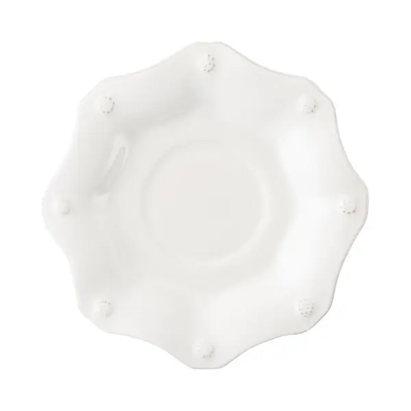 JULISKA Berry & Thread Scallop Saucer - Whitewash