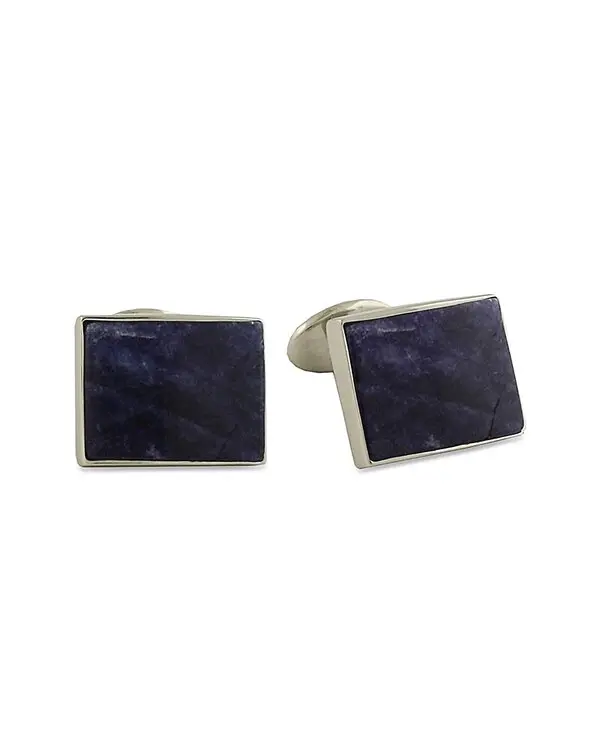 David Donahue Sodalite Sterling Cufflinks - Silver