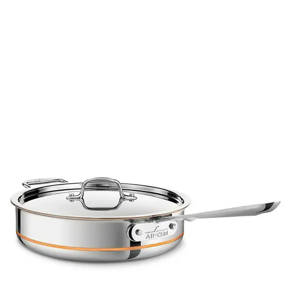ALL-CLAD All Clad Copper Core 3 Quart Covered Saute Pan - No Color