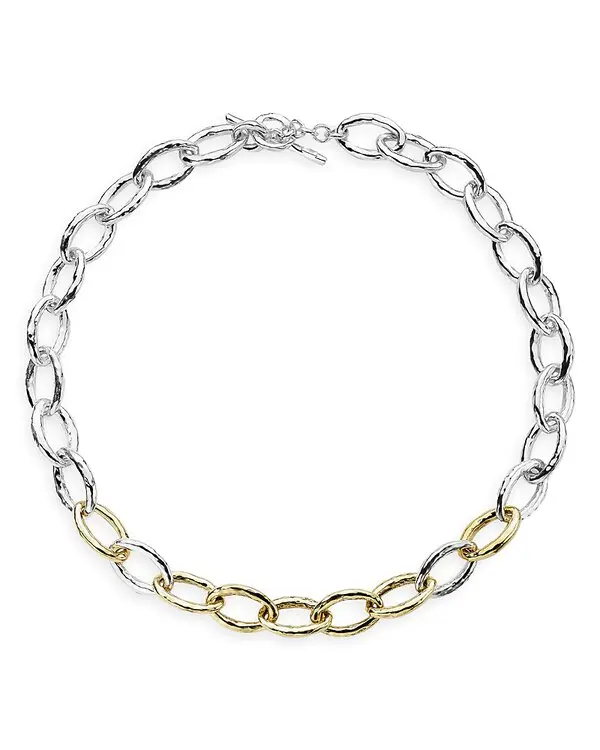 Ippolita Sterling & 18k Gold Chimera Chain Necklace - Silver
