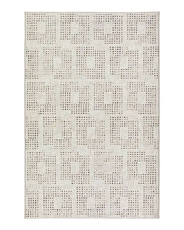 DALYN RUG COMPANY Delano Da1 Area Rug, 9' X 12 - Ivory Gray